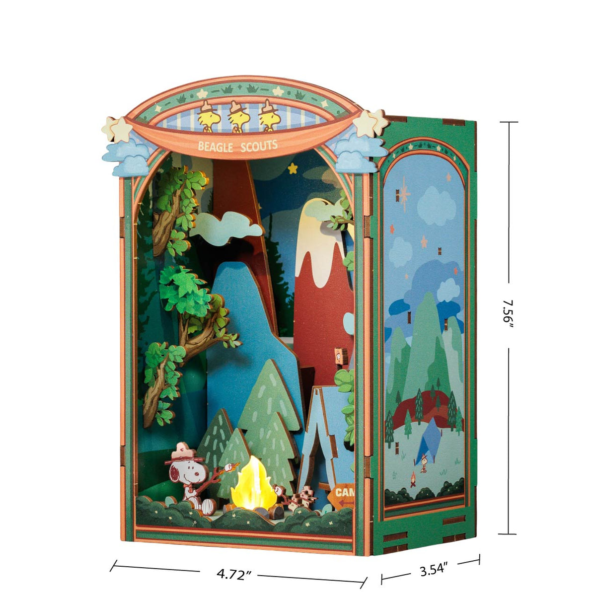 Hands Craft DIY Miniature Book Nook Kit | Peanuts® Snoopy’s Beagle ...