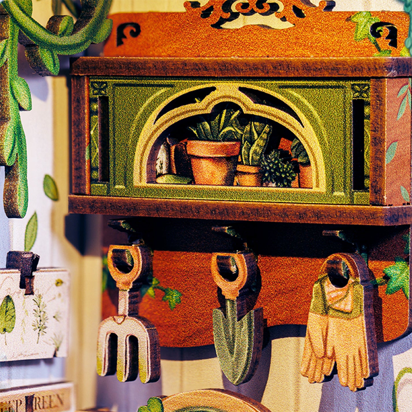Hands Craft DIY Book Nook Kit | Green Life Bookshop – Hands Craft US, Inc.