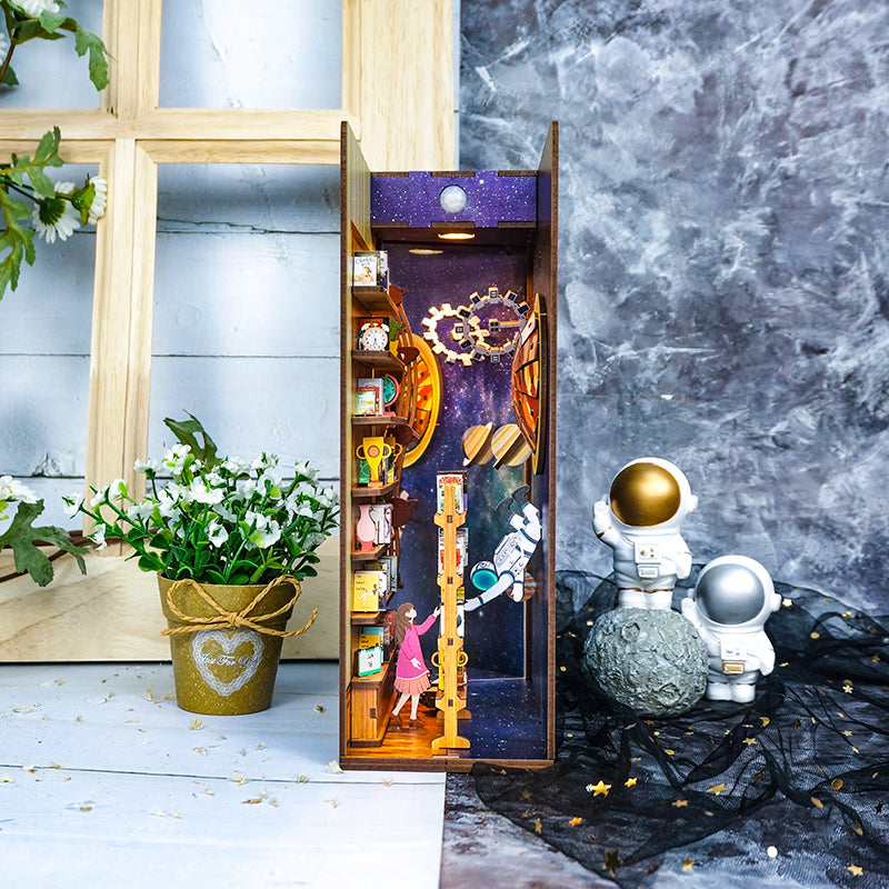 Hands Craft DIY Miniature Book Nook Kit | Interstellar – Hands Craft US ...