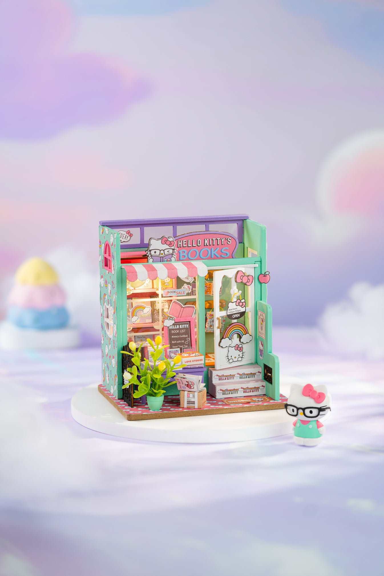 Hands Craft DIY Miniature House Kit | Hello Kitty® Bookstore – Hands ...