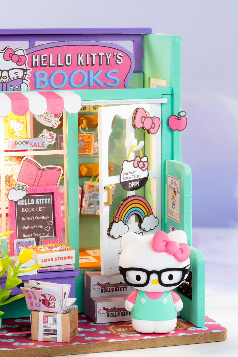 Hands Craft DIY Miniature House Kit | Hello Kitty® Bookstore – Hands ...