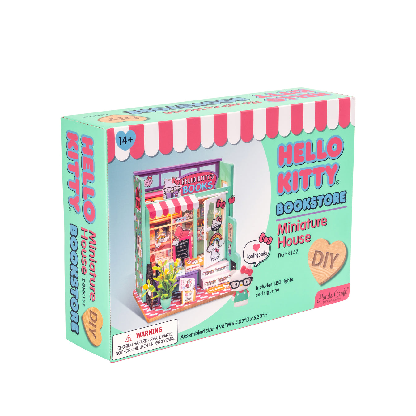 Hands Craft DIY Miniature House Kit | Hello Kitty® Bookstore – Hands ...