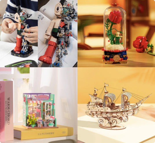 Hands Craft Store: DIY Miniature Dollhouse Kits and 3D Wooden Puzzles ...